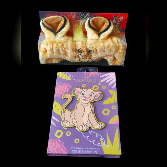Disney | Makeup | The Lion King Eye Shadow Palette Simba Spa Headband ...